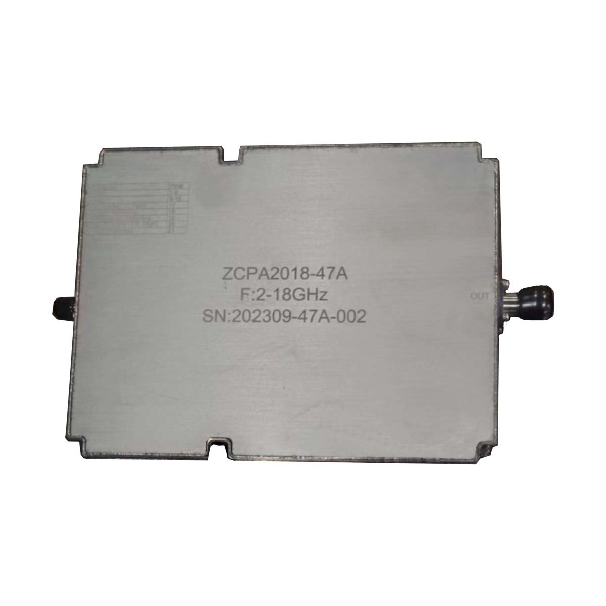 Broadband Microwave Solid State Signal Power Amplifier Intergrated ...
